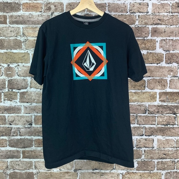 Volcom | Shirts | Volcom Black Mens Tshirt Size Medium | Poshmark